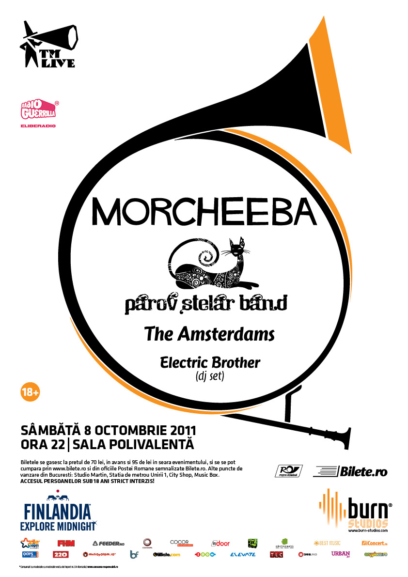 Morcheeba, Parov Stelar Band, The Amsterdams, Electric Brother- Live ...