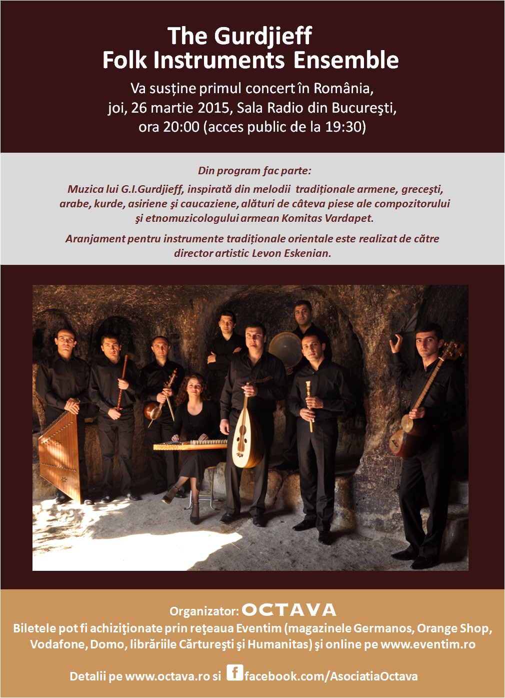 The Gurdjieff Folk Instruments Ensemble la București – primul concert ...