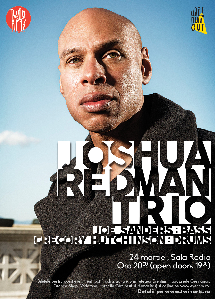Joshua Redman Trio deschide pe 24 martie seria concertelor Jazz Night ...