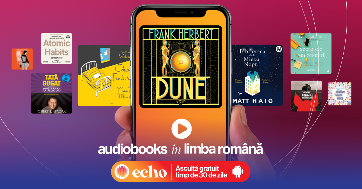 Echo, prima platformă românească de audiobooks - Blog Carturesti