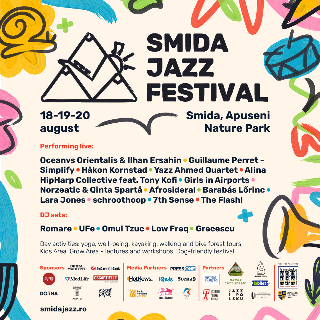 Smida Jazz Festival anunță lineup-ul complet 2023 - Blog Carturesti
