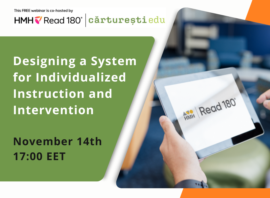 Designing a System for Individualized Instruction and Intervention - with HMH - Blog Carturesti ...