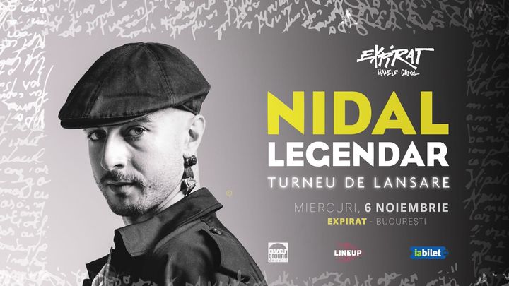 NIDAL pornește în turneul de lansare al noului său album - “LEGENDAR ...